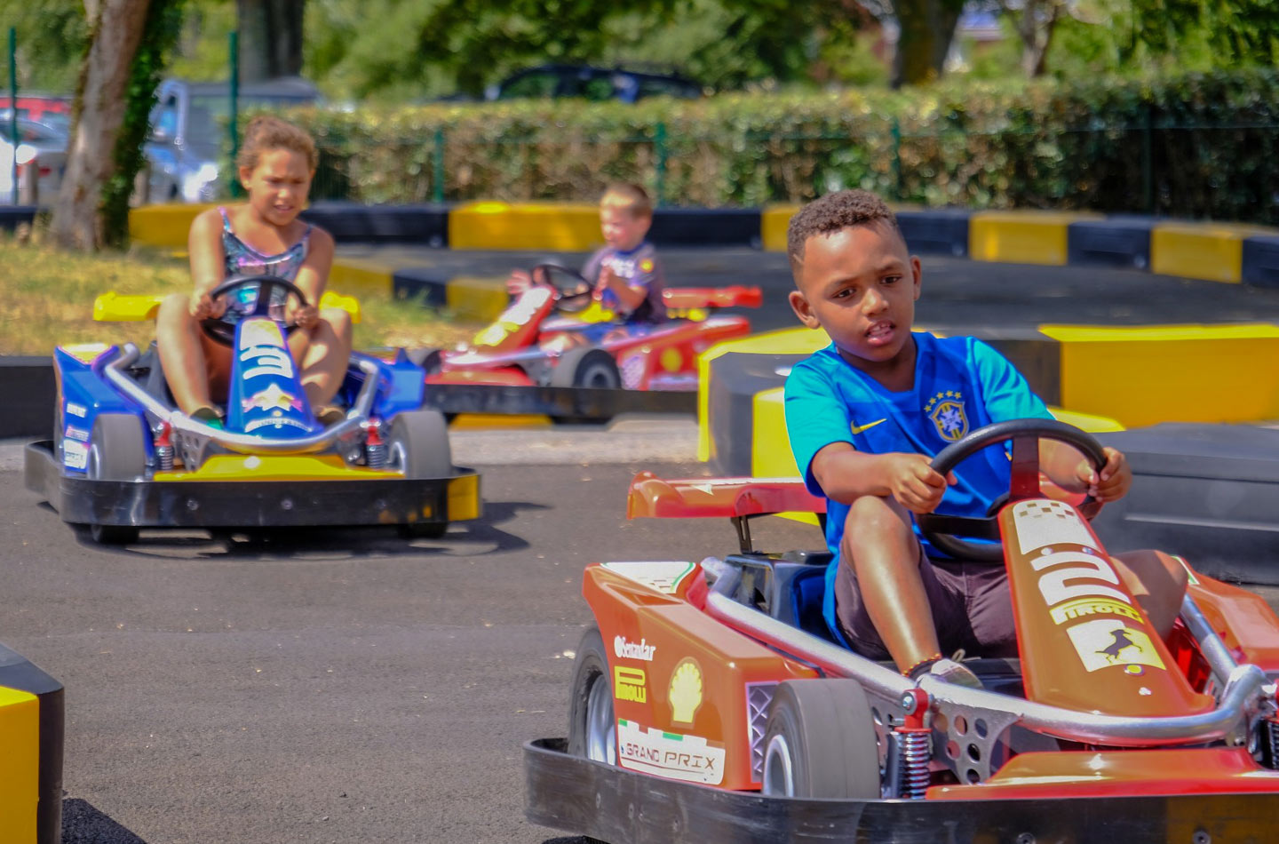 Sandham Karts in Pole Position - Heritage GB