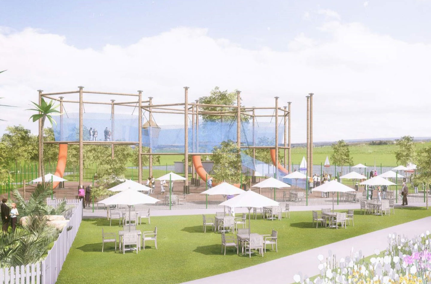 New High Nets Adventure Course for Sandham Gardens on the Isle of Wight ...